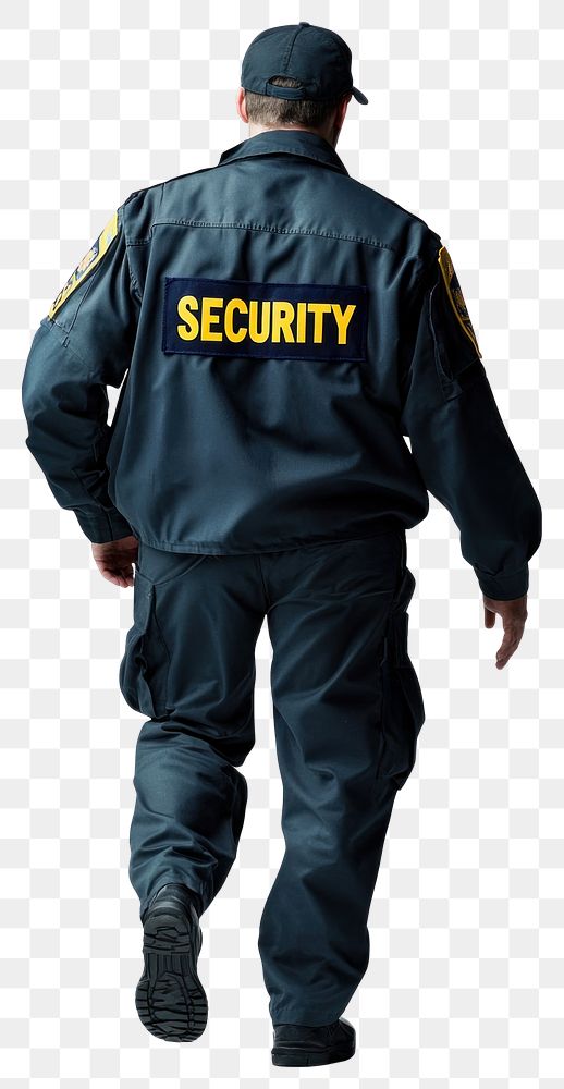 PNG Security guard walking professional | Free PNG - rawpixel
