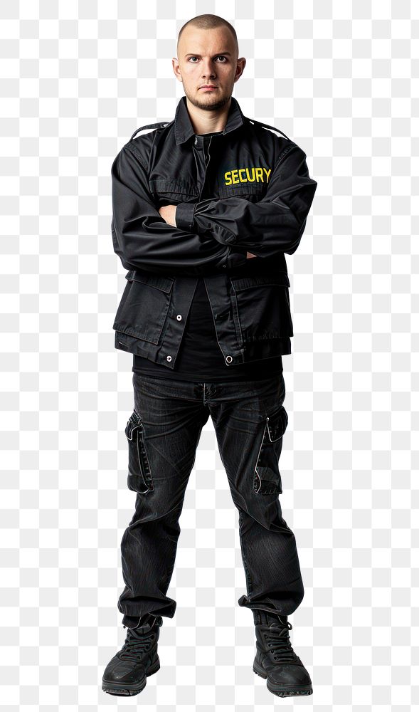 PNG Security guard standing jacket | Free PNG - rawpixel