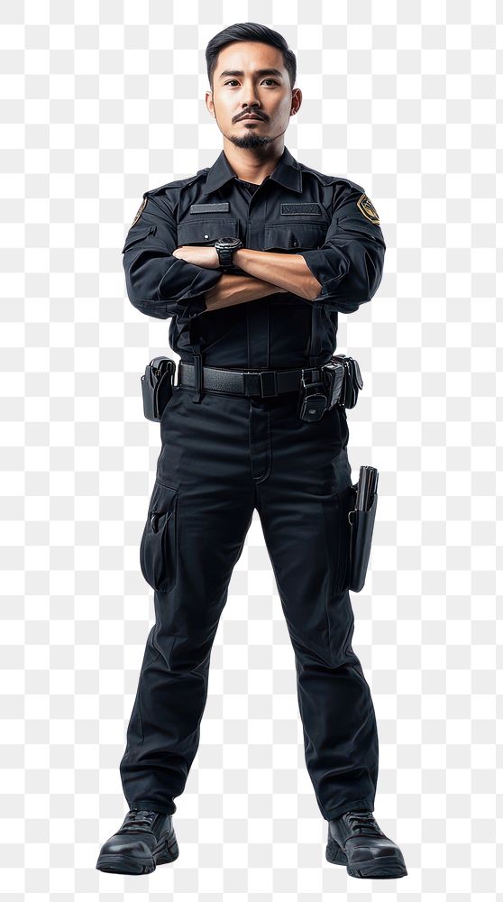PNG Security guard standing officer | Free PNG - rawpixel