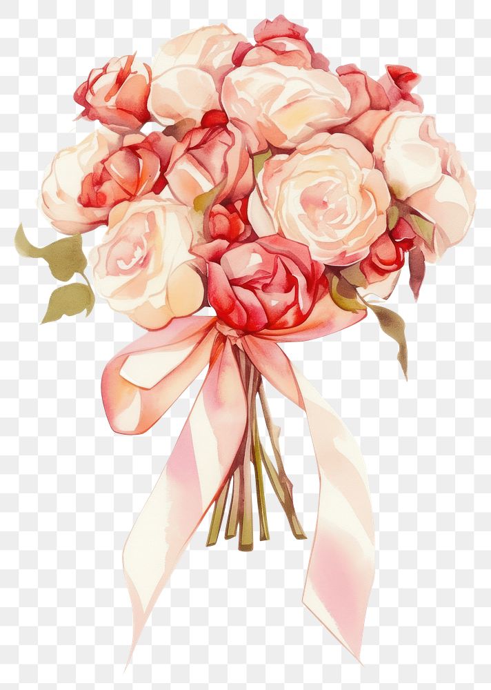 PNG Pastel coquette red rose | Free PNG - rawpixel