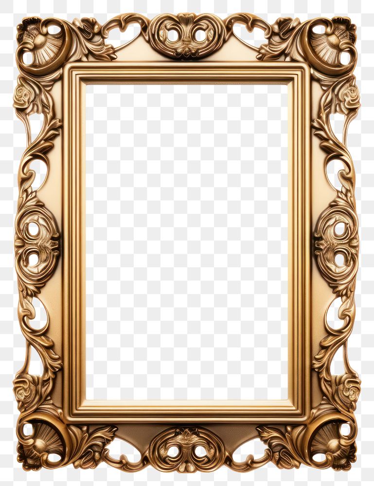 PNG Classic vertical gold frame | Free PNG - rawpixel