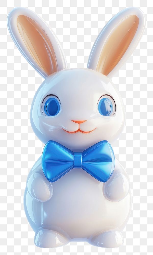 PNG 3d coquette rabbit illustration | Free PNG - rawpixel