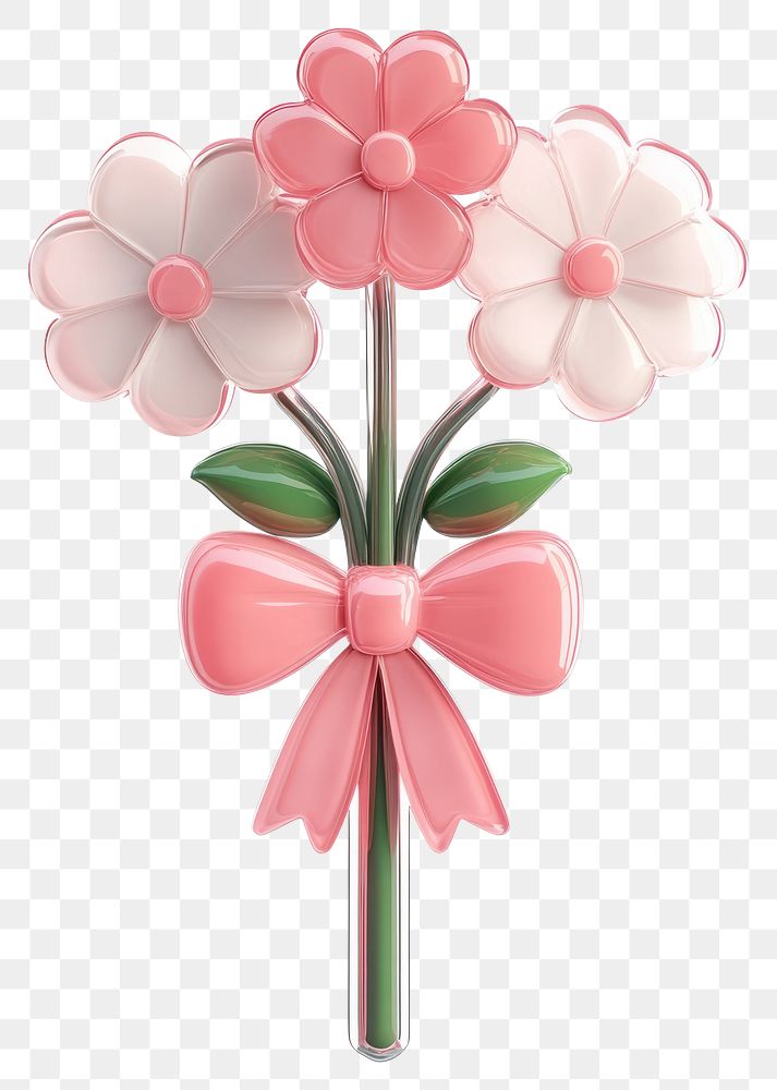 PNG Coquette flower bouquet illustration | Free PNG - rawpixel