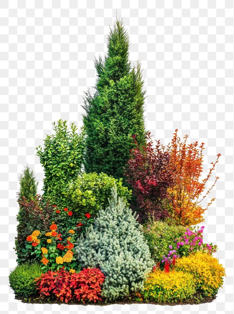 PNG Garden outdoors colorful nature. | Free PNG - rawpixel