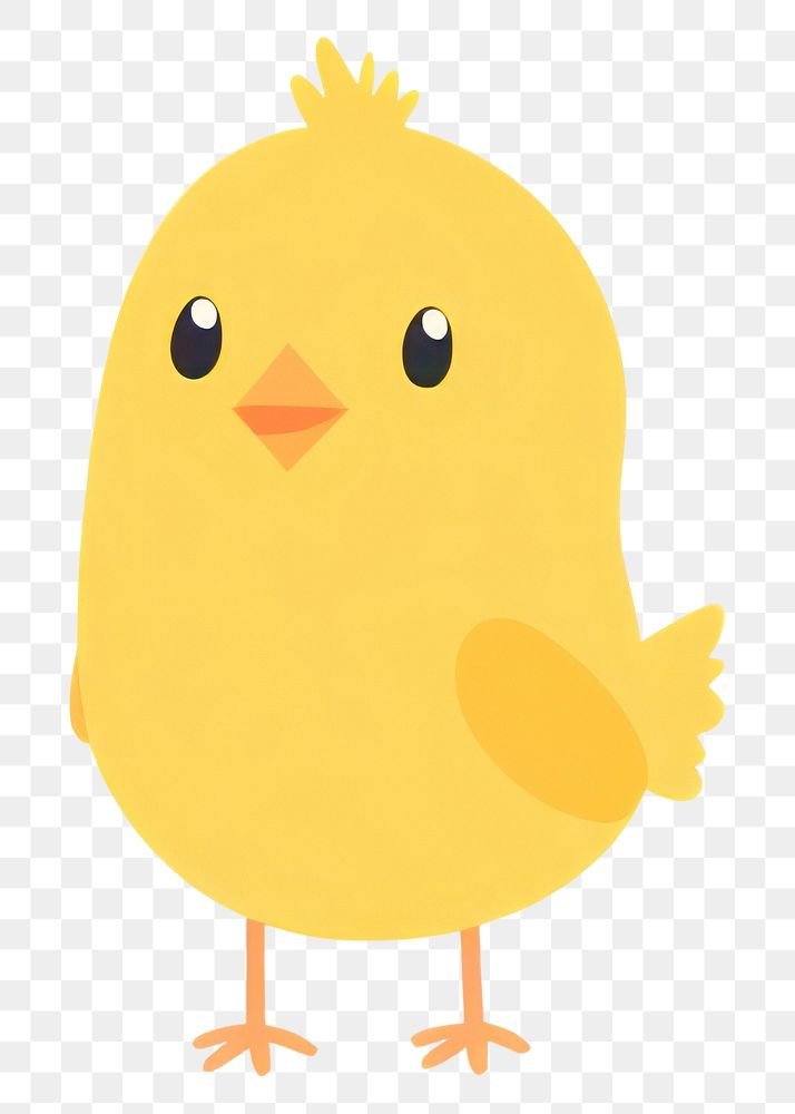 PNG Yellow chick animal simple | Free PNG - rawpixel