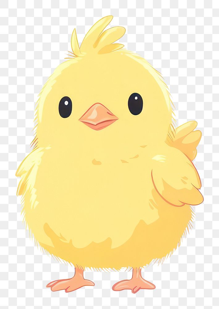 PNG Yellow chick illustration animal | Free PNG - rawpixel
