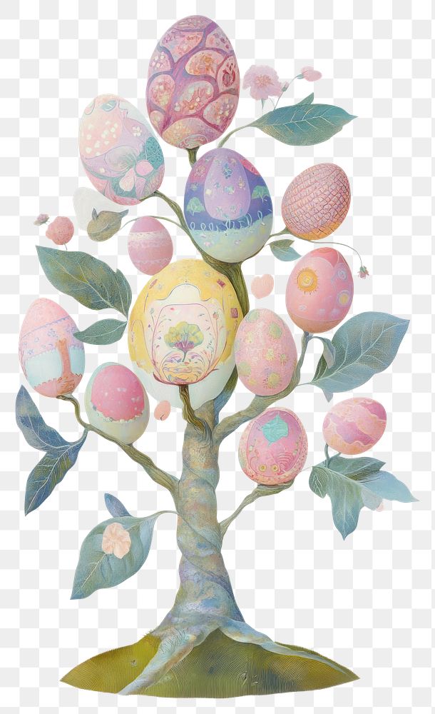 PNG Easter Egg Tree eggs | Free PNG - rawpixel