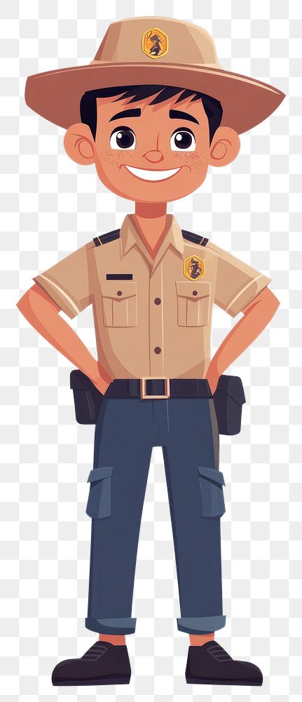 PNG Tour Guide cartoon illustration | Free PNG - rawpixel