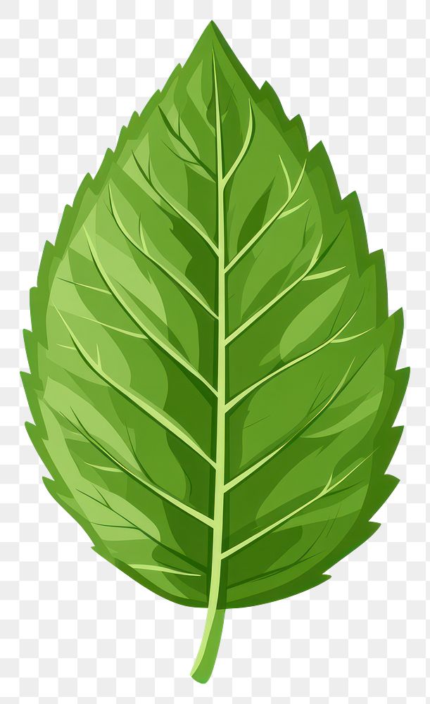 PNG Tropical mint leaf illustration | Free PNG - rawpixel