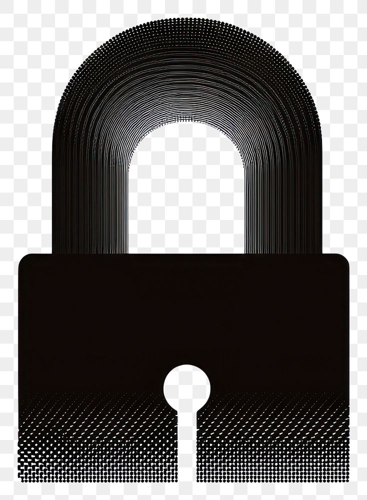 PNG Black padlock icon simple | Free PNG - rawpixel
