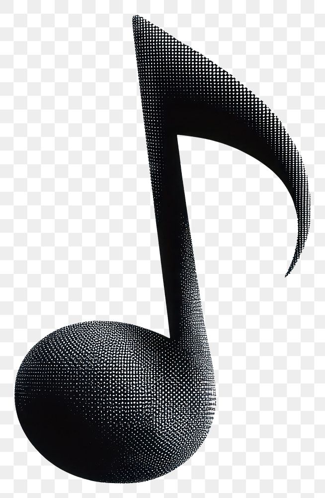 PNG Music note halftone symbol | Free PNG - rawpixel