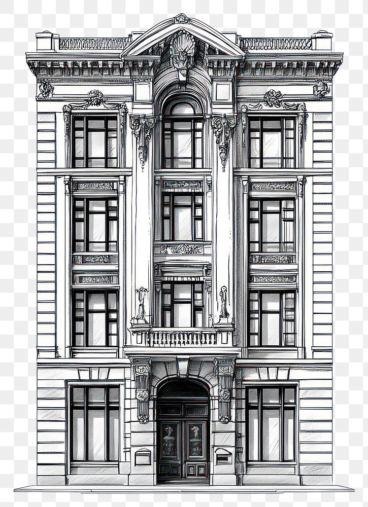 PNG Front an old building | Free PNG - rawpixel