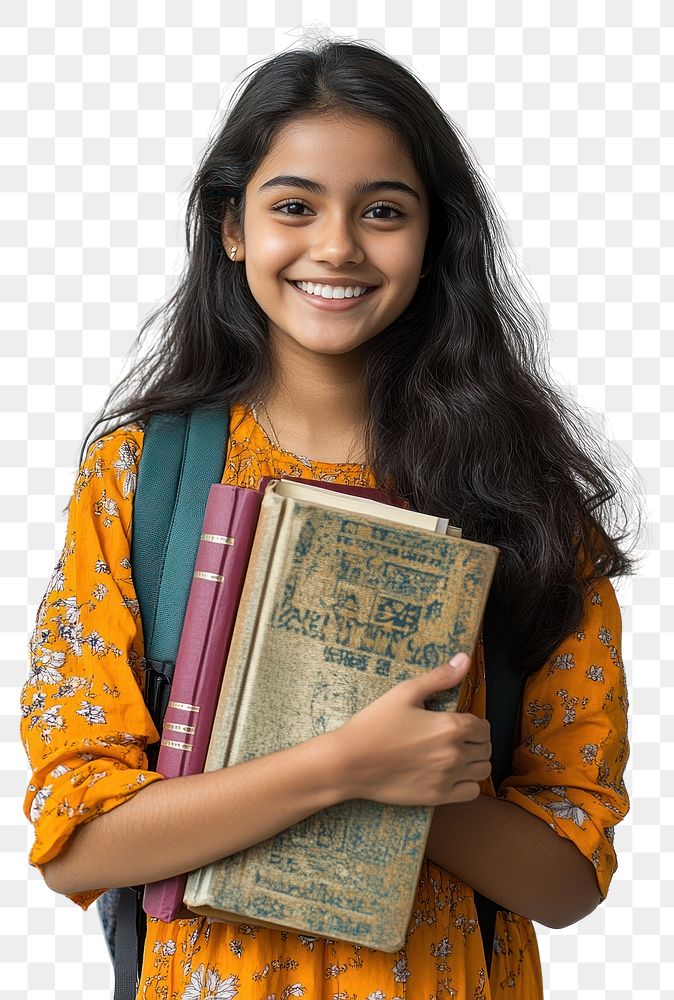 PNG Young indian girl student | Free PNG - rawpixel
