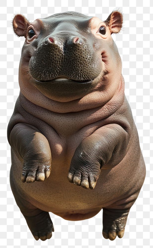 PNG Baby Pygmy hippopotamus wildlife | Free PNG - rawpixel