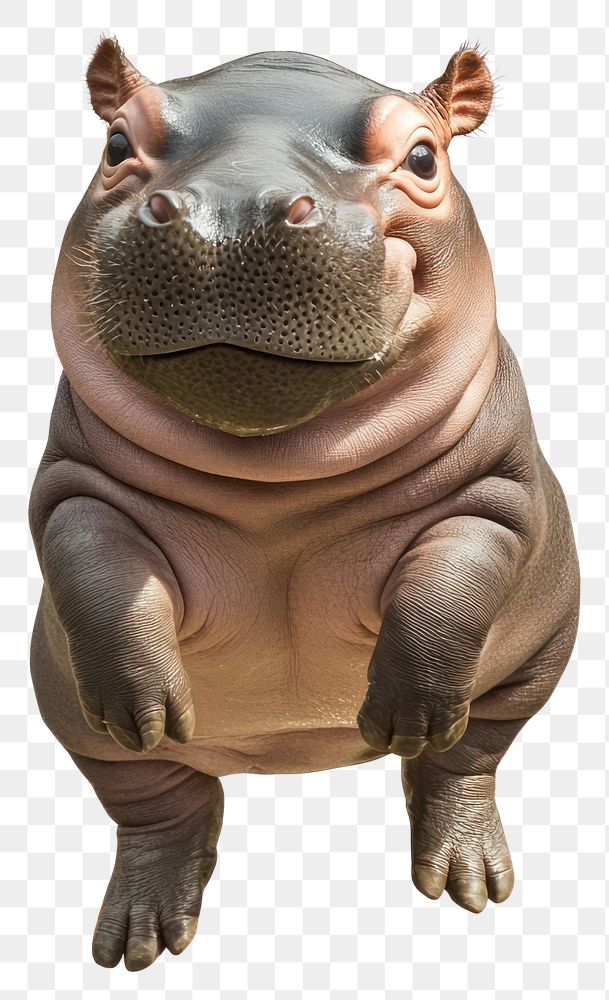PNG Baby Pygmy hippopotamus wildlife | Free PNG - rawpixel