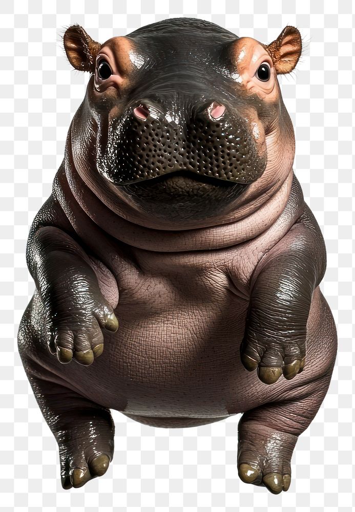 PNG Baby Pygmy hippopotamus wildlife | Free PNG - rawpixel