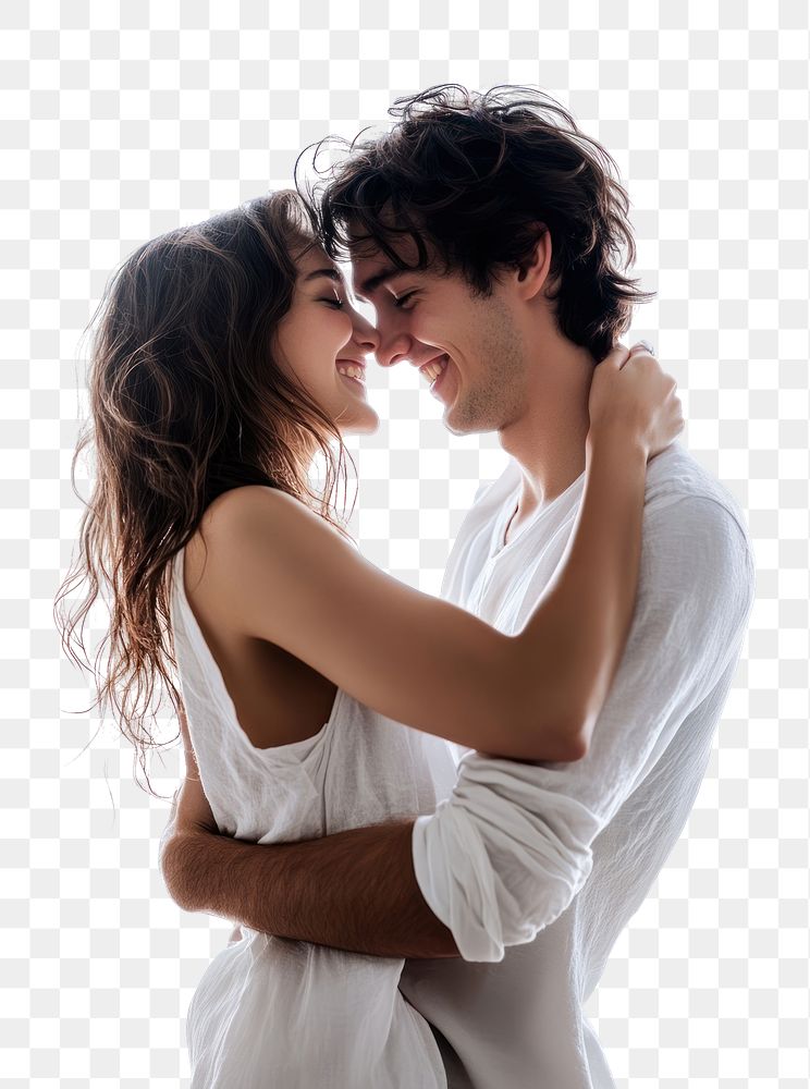 PNG Couple romantic smile happy. | Free PNG - rawpixel