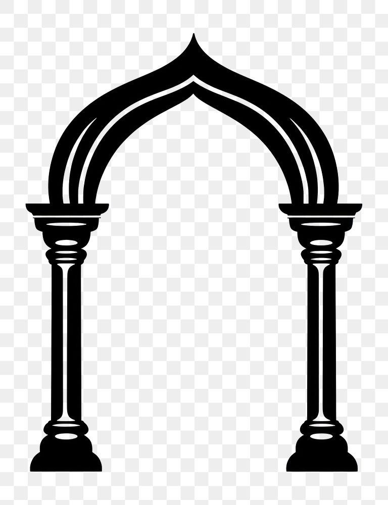 PNG Simple indian arch pillar | Free PNG - rawpixel