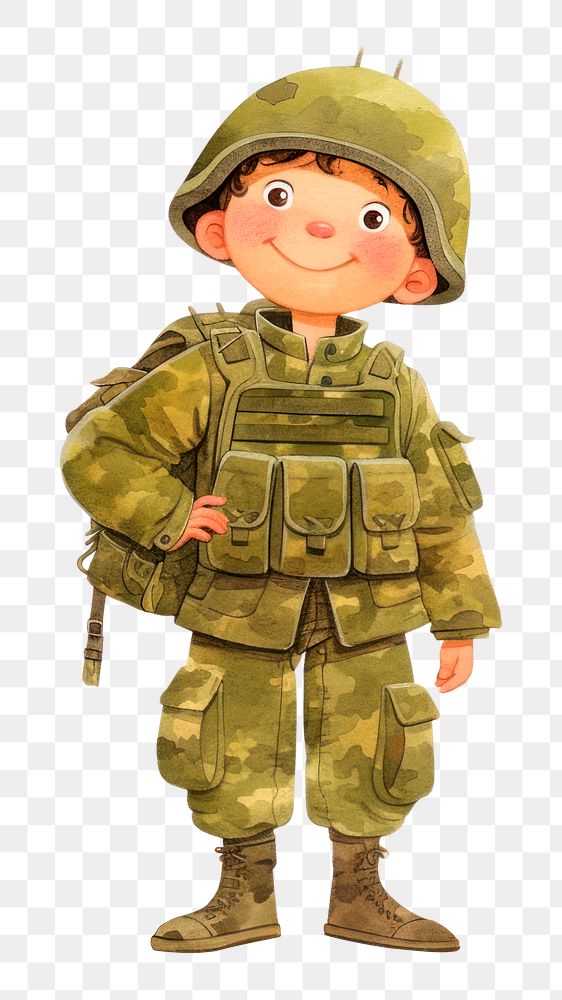 PNG Soldier boy soldier illustration | Free PNG - rawpixel