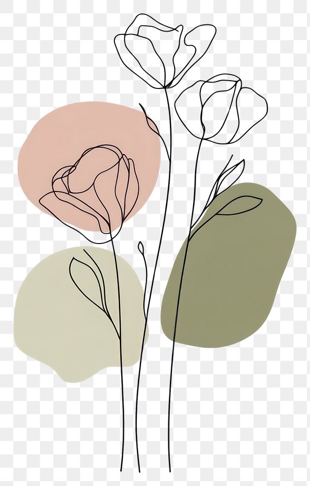 PNG Abstract rose line art | Free PNG - rawpixel