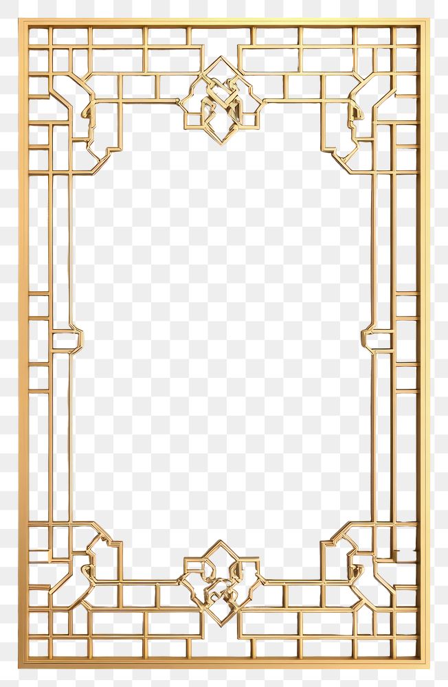 PNG Gold Vertical chinese frame | Free PNG - rawpixel