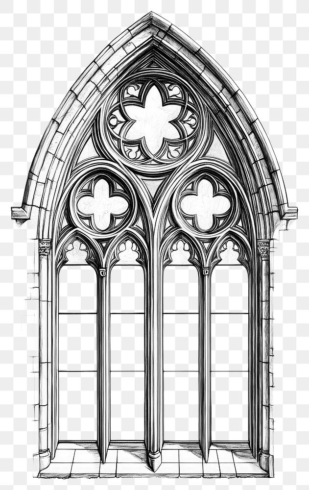 PNG Church window architectural architecture | Free PNG - rawpixel