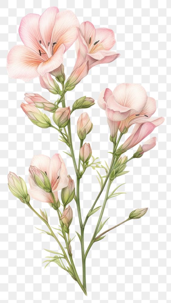 Freesia+flower Vintage Images | Free Photos, PNG Stickers, Wallpapers ...