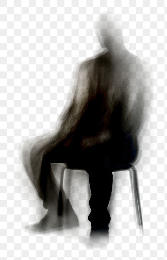 PNG Shadow sad man silhouette | Free PNG - rawpixel