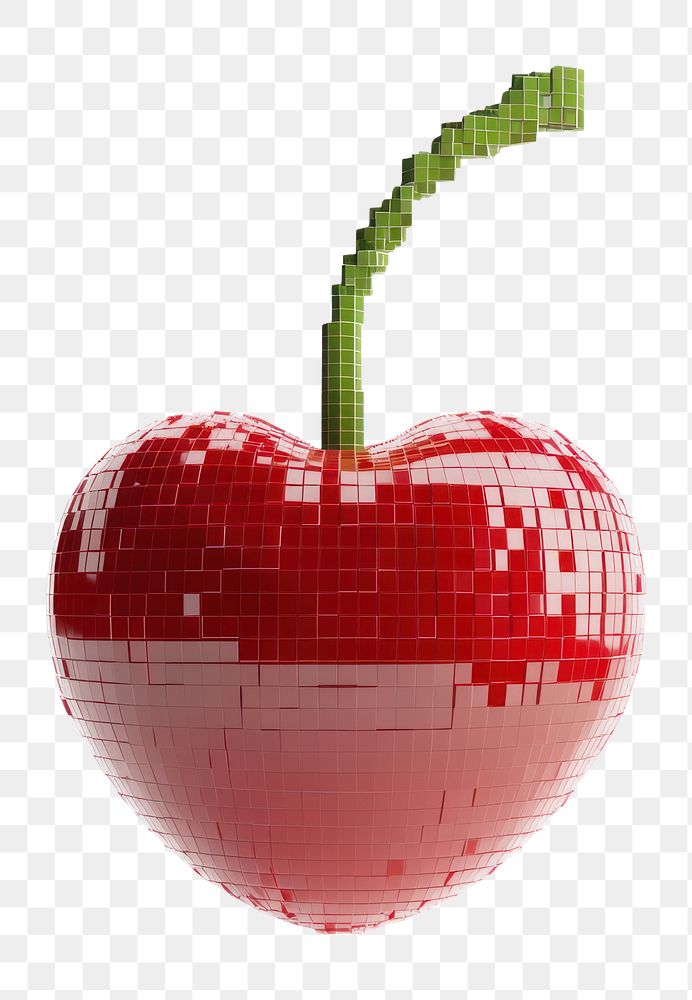 PNG Pixelated cherry illustration fruit | Free PNG - rawpixel