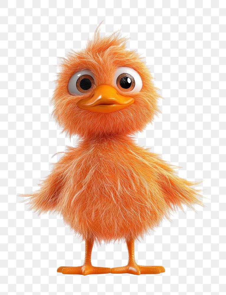 PNG Furry duck illustration animal | Free PNG - rawpixel