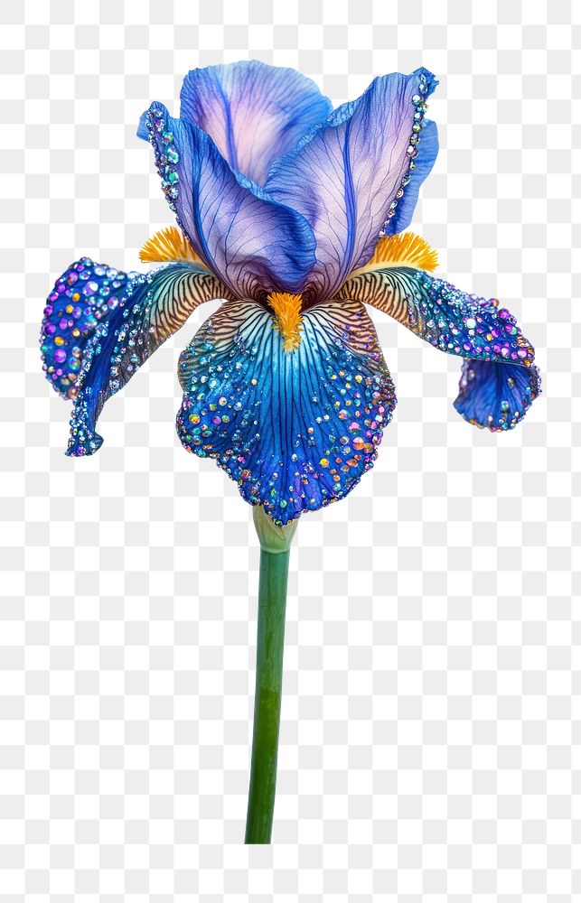 PNG Iris petals flower photography. | Free PNG - rawpixel