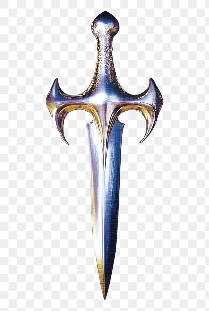 PNG 3d dagger shape icon | Free PNG - rawpixel