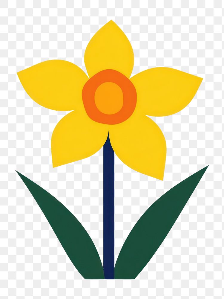PNG Daffodil flower icon daffodil | Free PNG - rawpixel