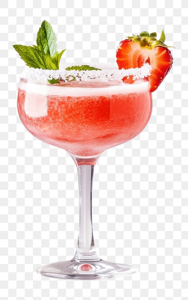 PNG Strawberry drink glass beverage. | Free PNG - rawpixel