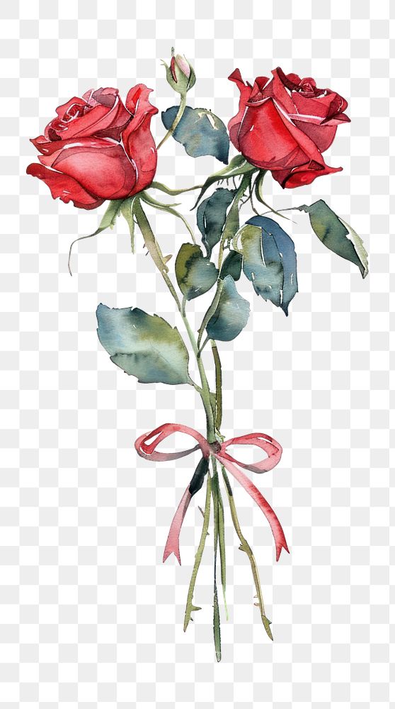 PNG Red rose bouquet roses | Free PNG - rawpixel