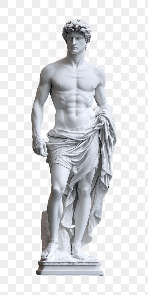 PNG Roman white marble statue | Free PNG - rawpixel