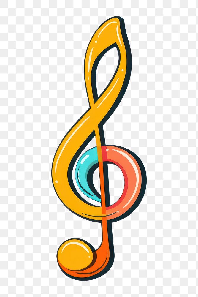 PNG Sixteenth Note bright colors | Free PNG - rawpixel