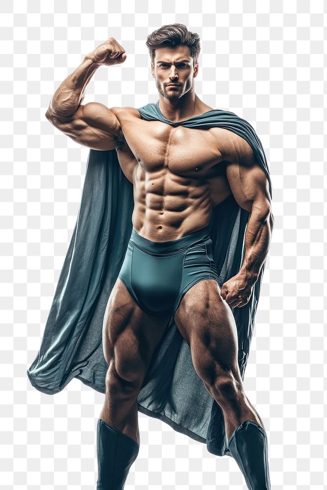 PNG Muscular male man bodybuilding. | Free PNG - rawpixel