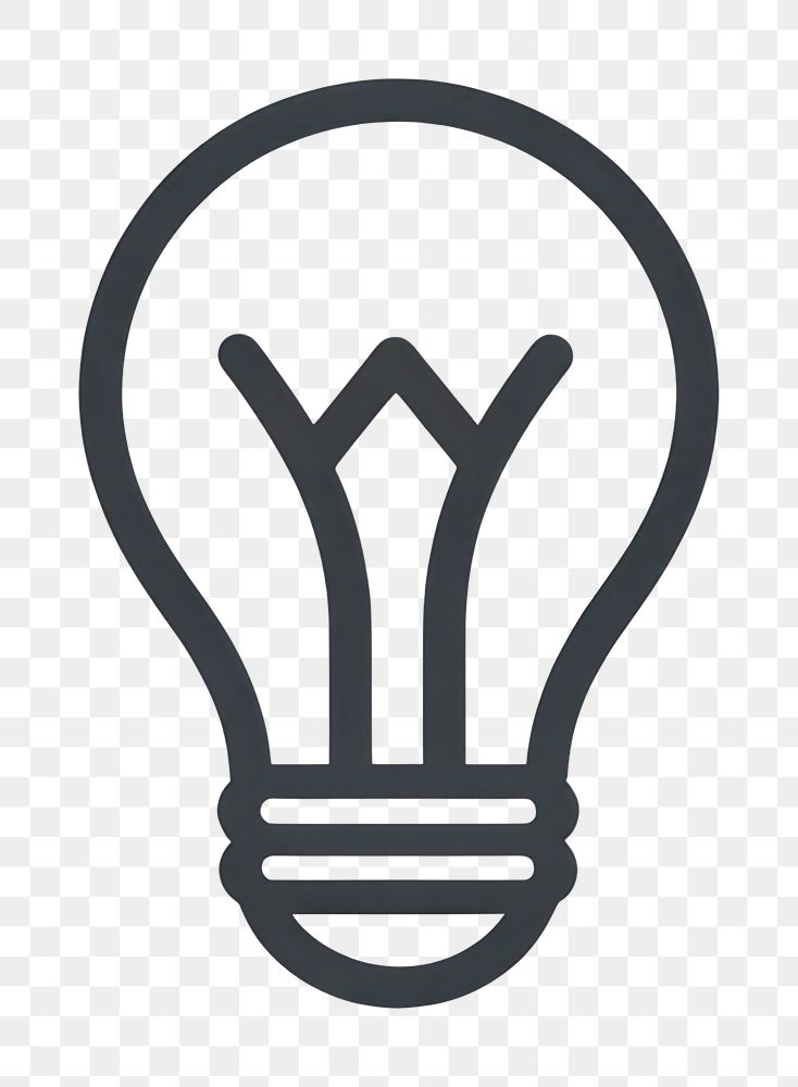 PNG Simple light bulb icon | Free Icons - rawpixel