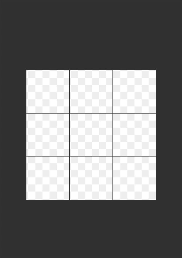 Square grid png transparent background, | Premium PNG - rawpixel