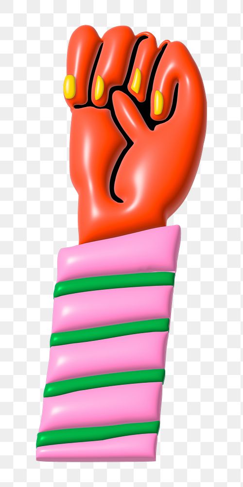 Png BLM fist 3D illustration | Premium PNG - rawpixel