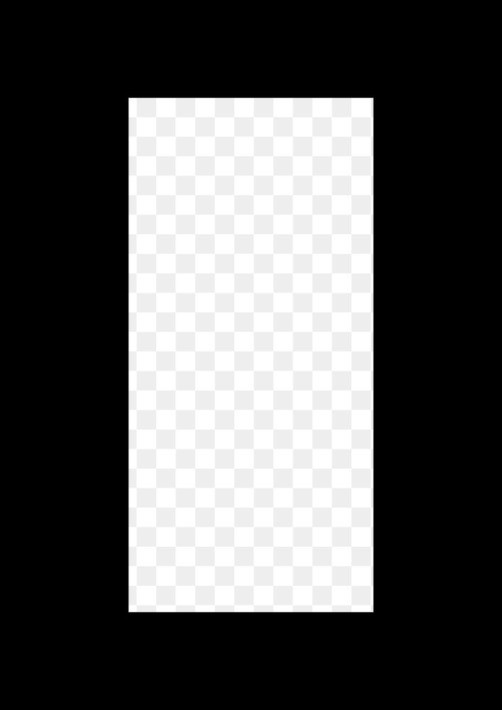 Rectangle shape png frame, black | Premium PNG - rawpixel