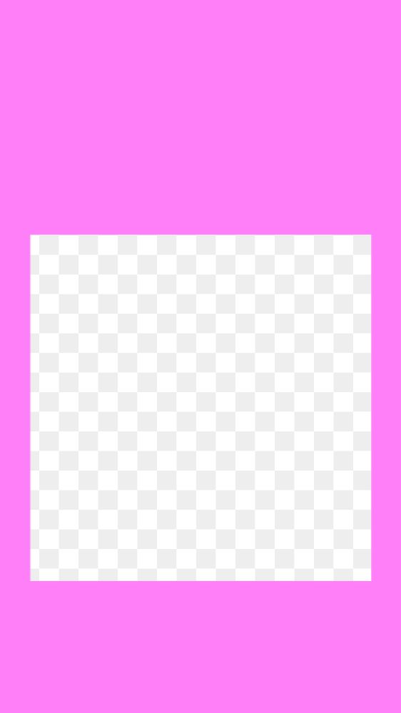 Pink square png transparent frame | Premium PNG - rawpixel