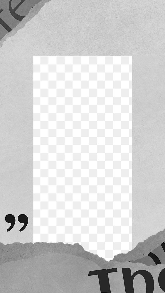 Gray frame png paper texture | Premium PNG - rawpixel