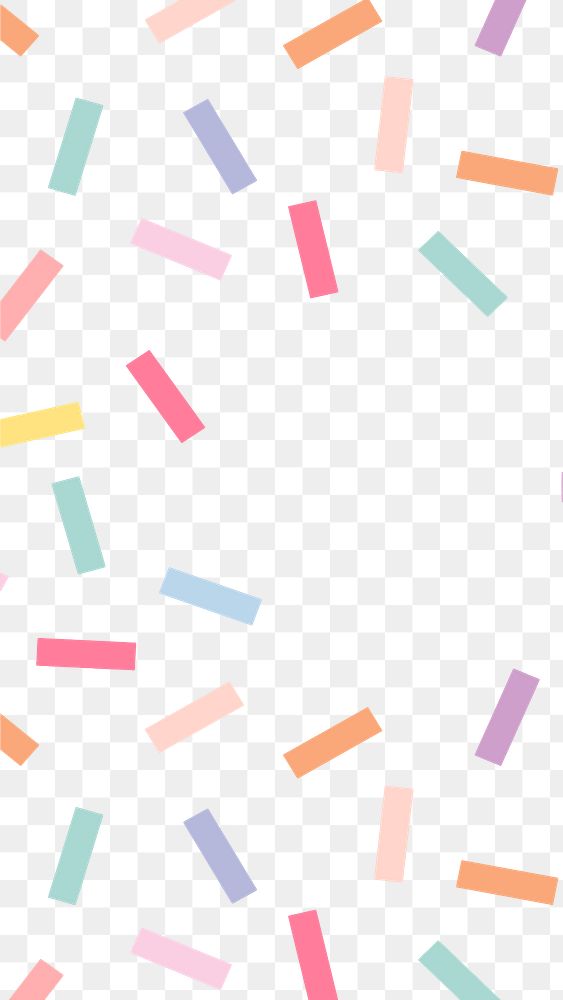 Confetti png border, transparent background | Premium PNG - rawpixel