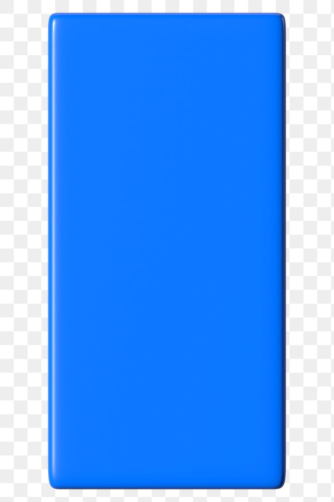 3D blue rectangle png geometric | Free PNG - rawpixel