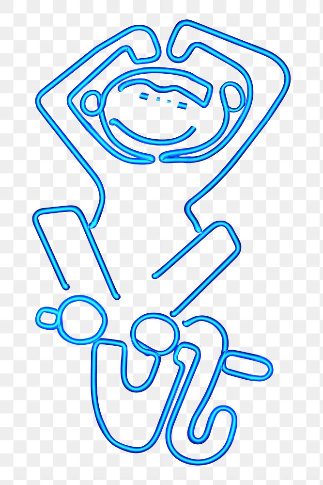 Blue Element Line Neon Images | Free Photos, PNG Stickers, Wallpapers ...