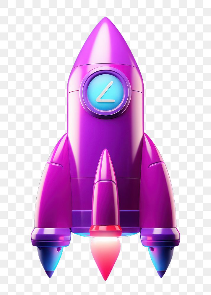Rocket purple spacecraft technology. PNG | Premium PNG - rawpixel