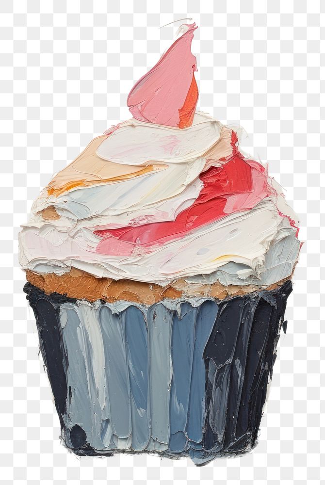 PNG Cupcake dessert icing cream. | Free PNG - rawpixel