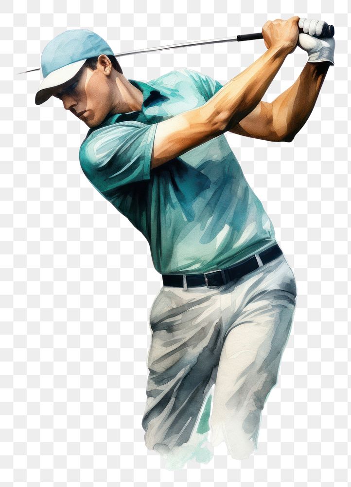 PNG Golf sports player adult. | Premium PNG - rawpixel